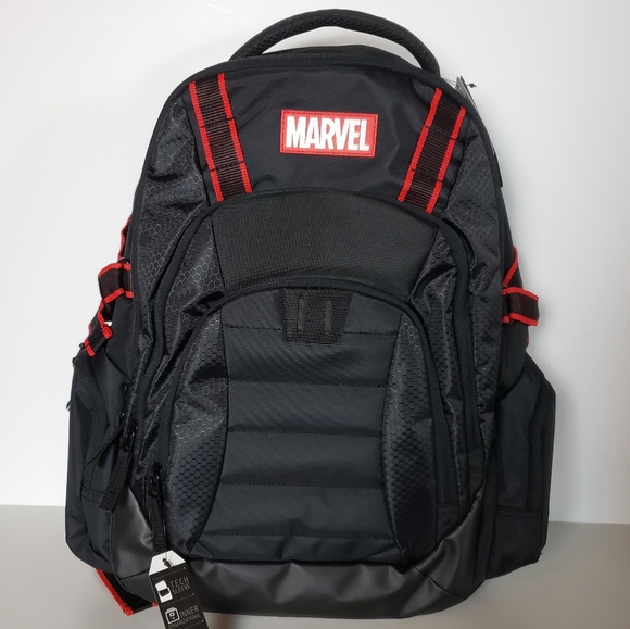 Bioworld | Bags | Marvel Logo Built Up Backpack | Poshmark